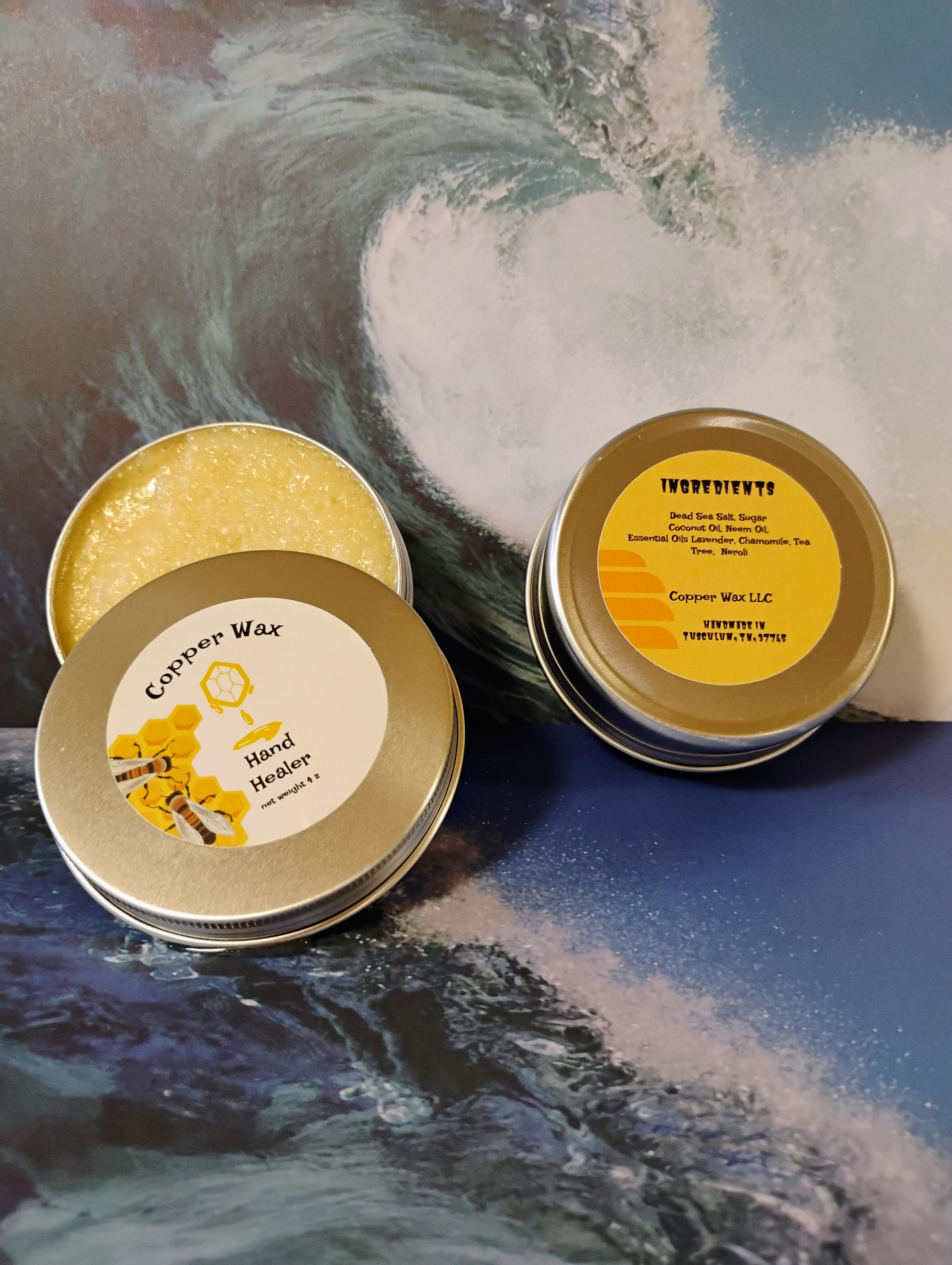 Hand Healer 4oz – Copper Wax